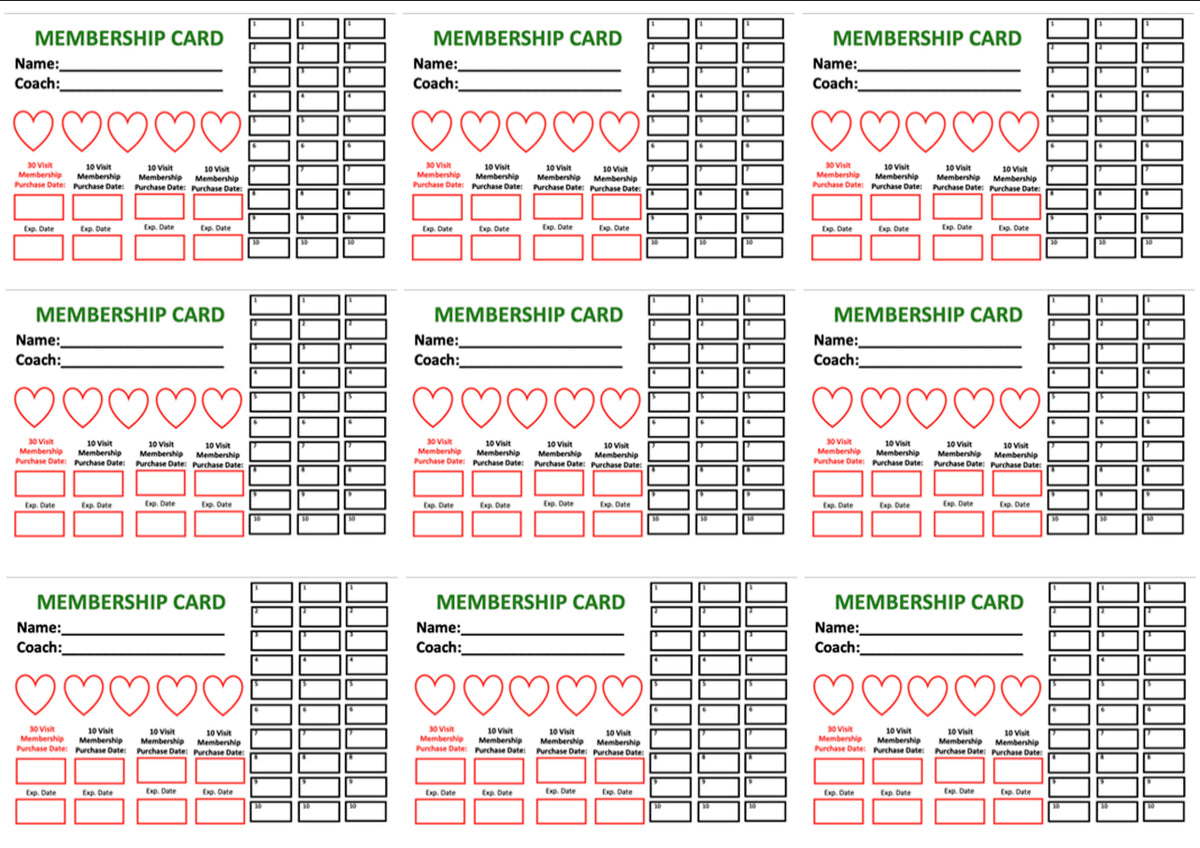 Breakfast Budget Club: Membership Cards – WearTheBrand